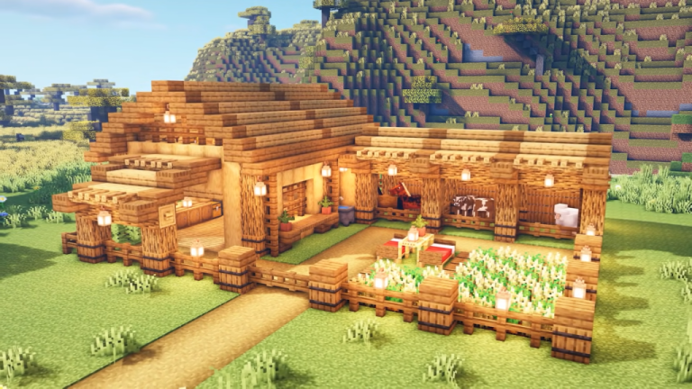 25+ Best Minecraft Farm house Ideas Design in 2025