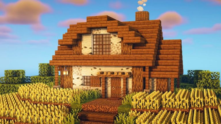 25+ Best Minecraft Farm house Ideas Design in 2025