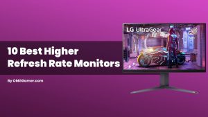10 Best Higher Refresh Rate Monitors in 2025 [Gaming PC]